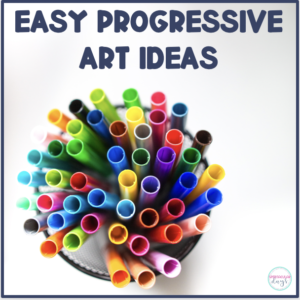 Easy Progressive Art Ideas - Spedtaculardays